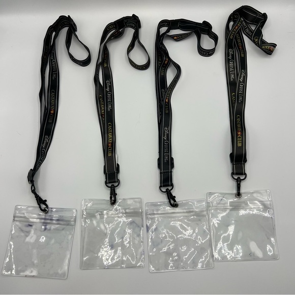 Disney | Other | Disney Cruise Line Platinum Castaway Club Lanyards ...
